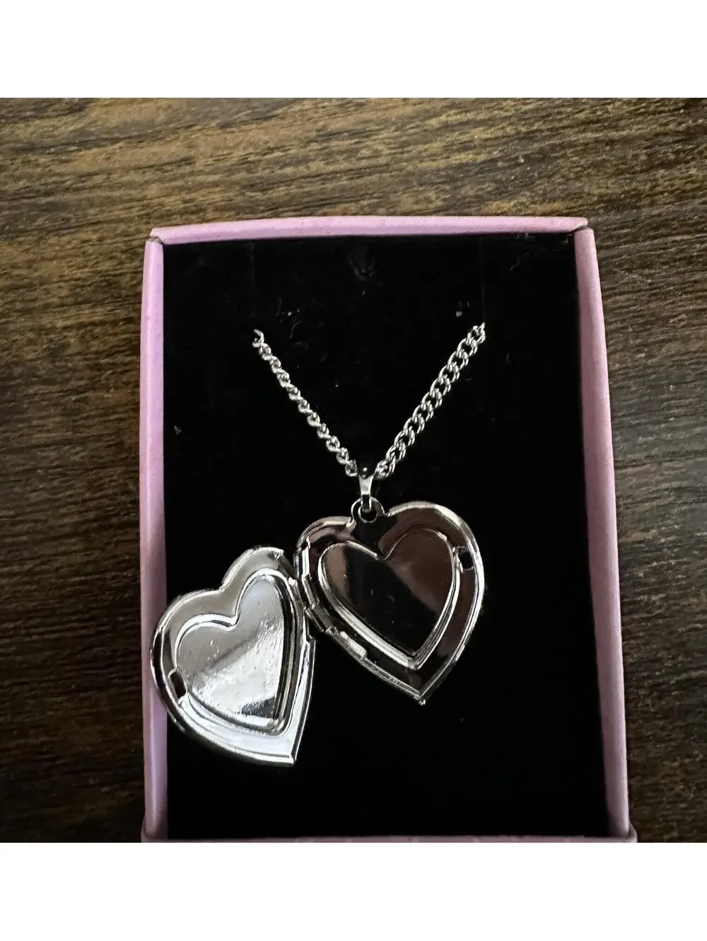 Jewelry | Love Lockets Silver Tone Engraved Leah Necklace | Poshmark